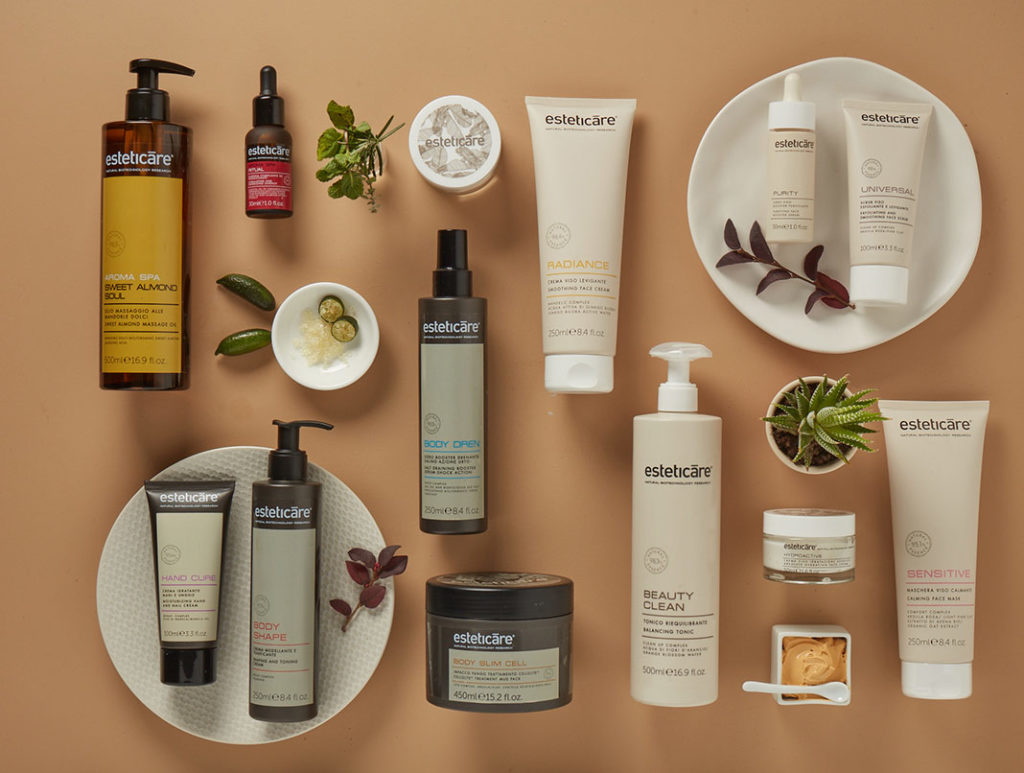 Esteticare - Cosmetici naturali viso e corpo per centri estetici e SPA